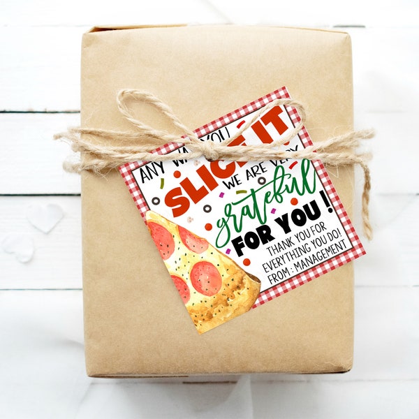 Employee Appreciation Pizza Party - Etsy