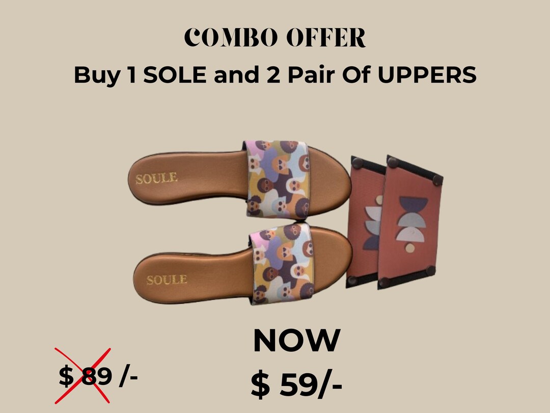 Combo Offer on Shoes, Interchangeable Women’s Shoes | Customizable ...