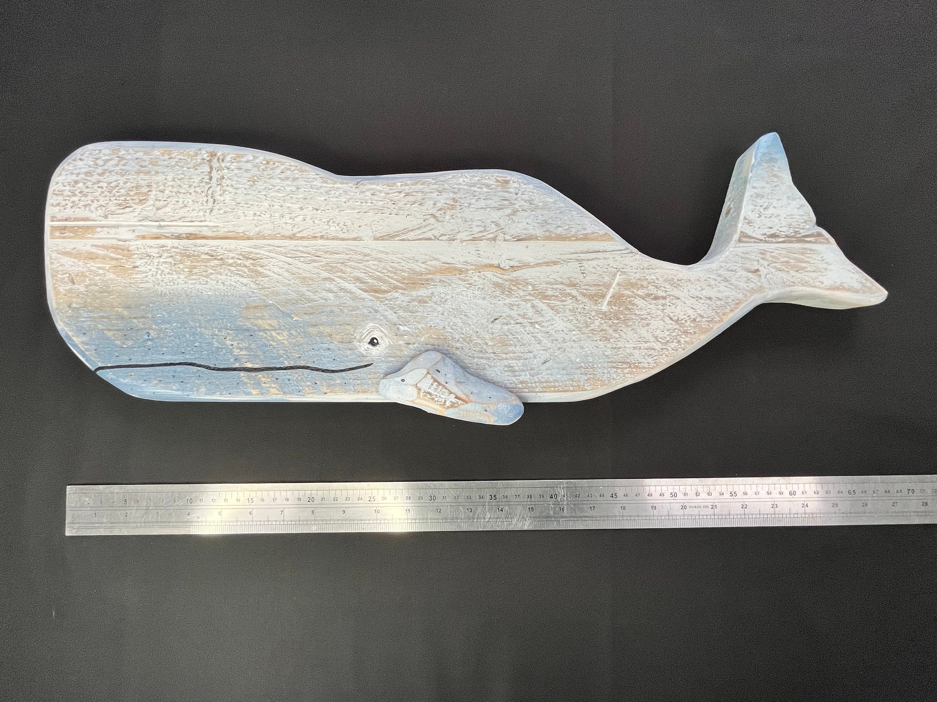 Large Whale, Wall Hanging, Whale Wall Decor, Nautical Decor, Coastal ...