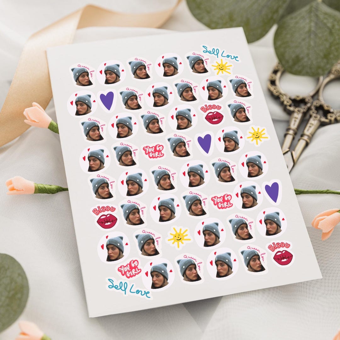 Personalized Photo Stickers | Custom Face Stickers | Fun Gifts for ...