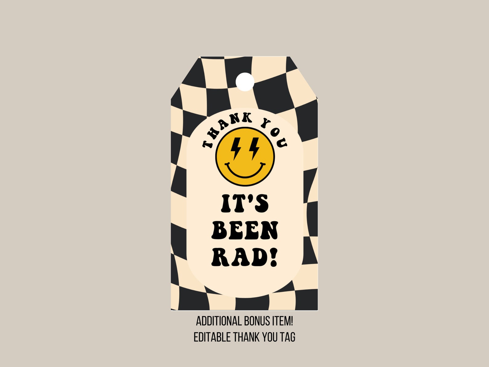 Rad Birthday Invitation | Smiley Birthday Invitation | Too Cool Party ...