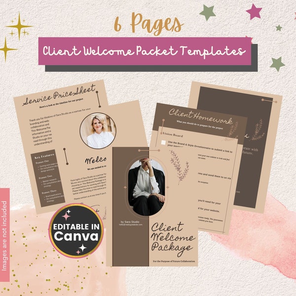 Client Welcome Pack - Etsy
