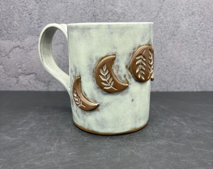 Lunar Phases Ceramic Mug - Etsy