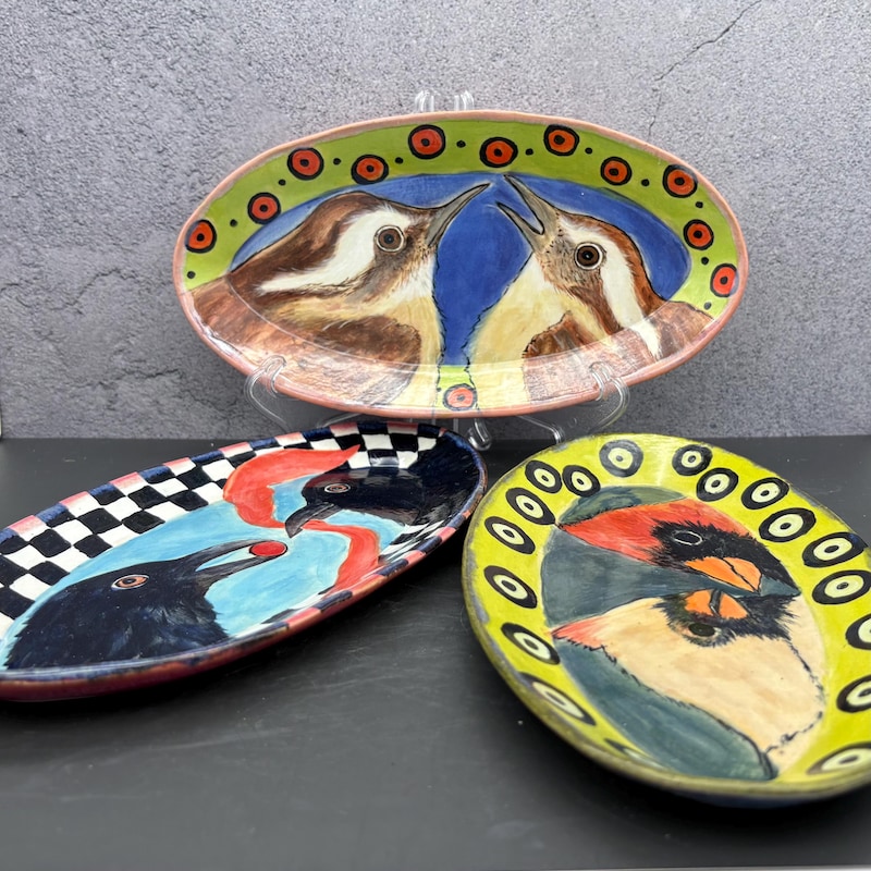 Bird Platter - Etsy