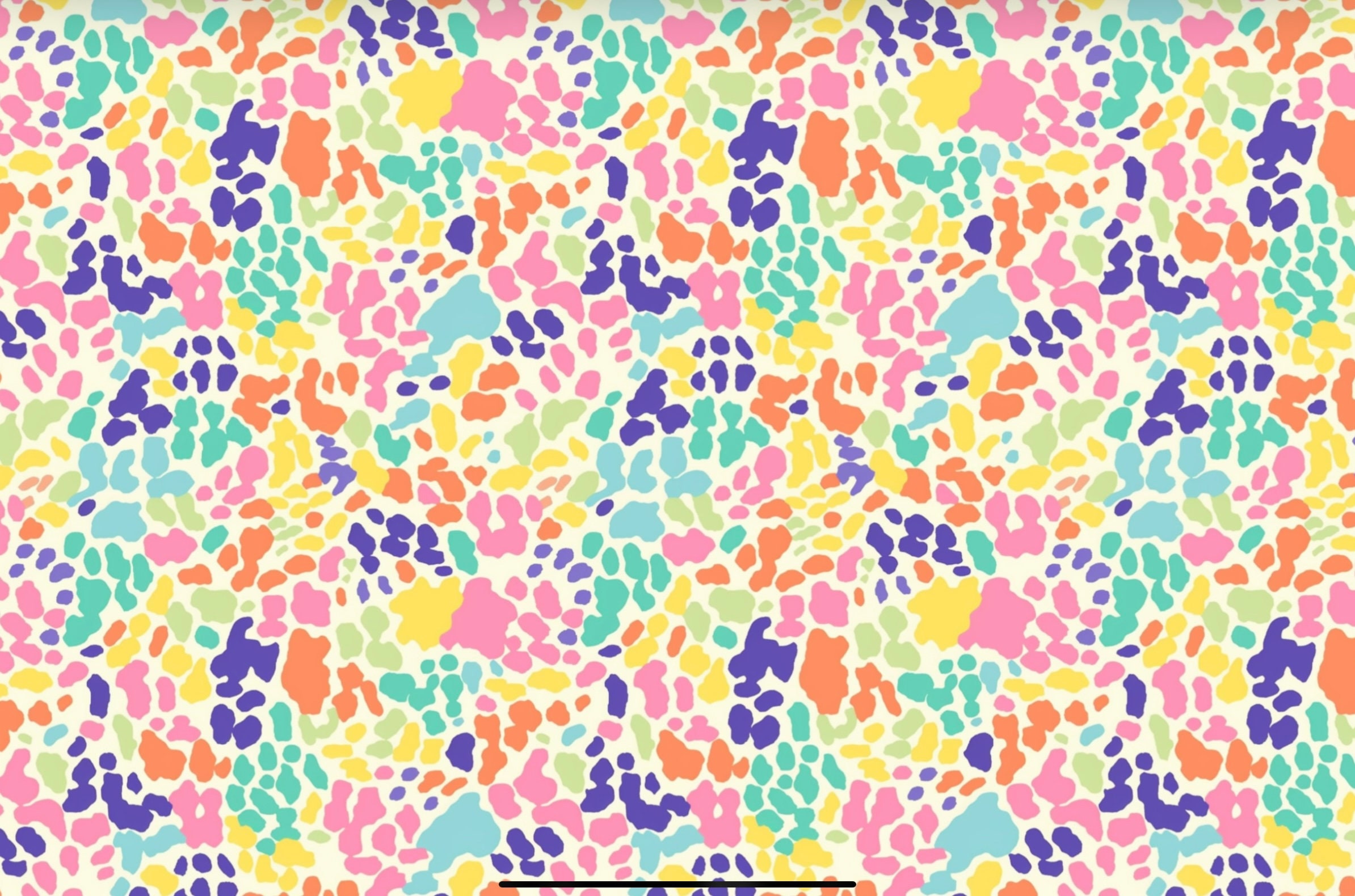 Leopard Cheetah Print Seamless Pattern Print, Multicolor, 1980s Style ...