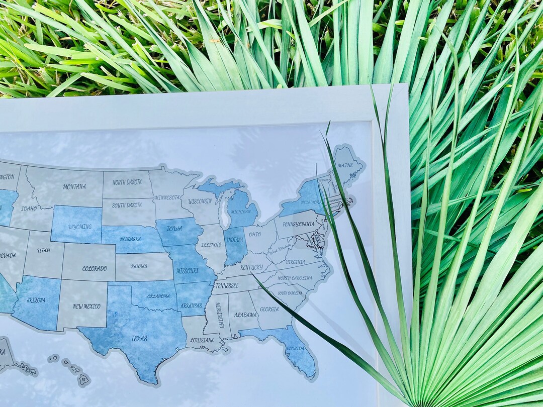 United States Scratch off Map | Scratch off Poster Map | Travel Map ...