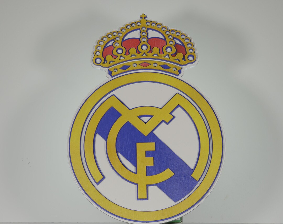 Real Madrid Wood Art, Real Madrid Logo, Real Madrid Shield, Real Madrid ...