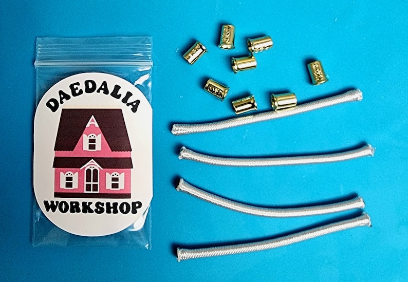 AG or PC Doll Repair Restringing Parts Fasteners/ferrules and Elastic ...