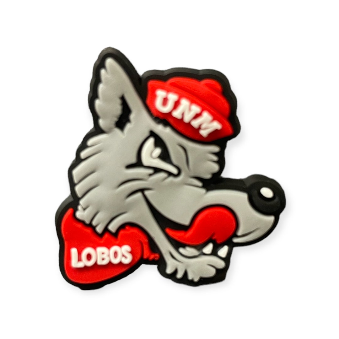 UNM Lobos (lobo Louie & Zia) Shoe Charm Decoration - Etsy