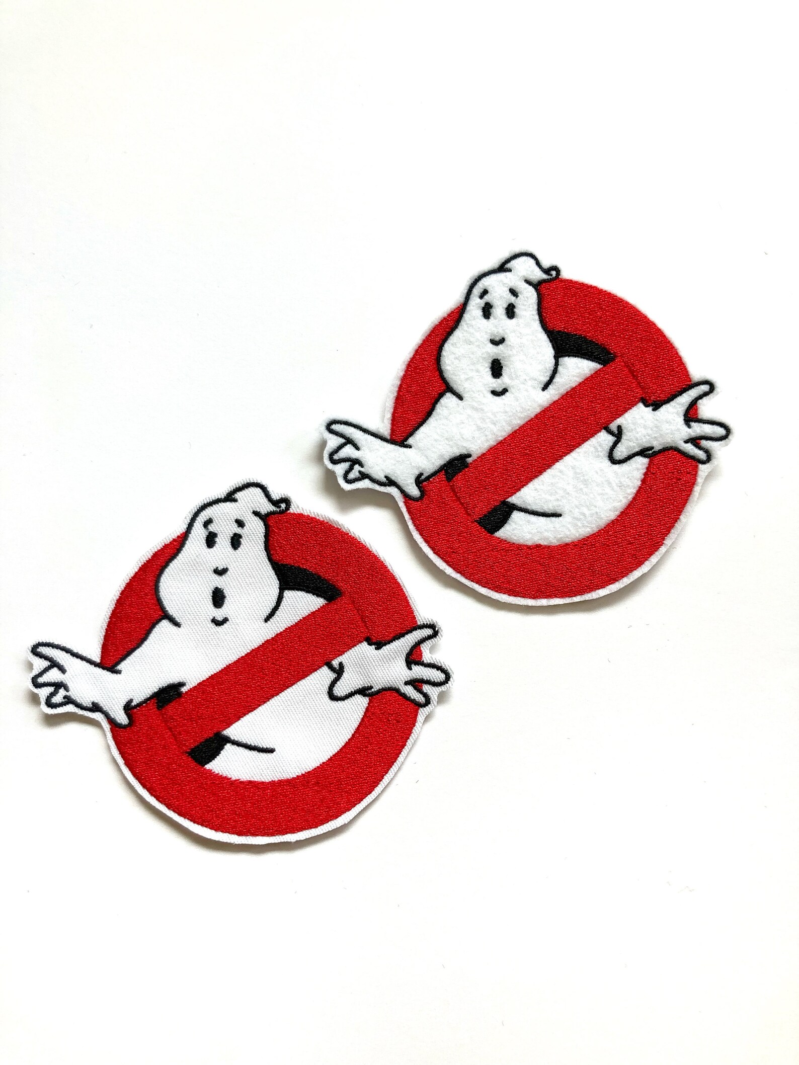 Ghostbusters Logo Patch Uniform Embroidered Iron on Velcro | Etsy