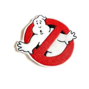 Ghostbusters Cartoon Logo Patch Embroidered Iron on Patch RGB Flight ...