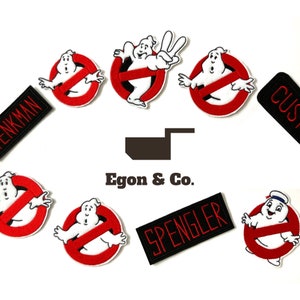 Ghostbusters Name Patch Custom Iron on Patch or Hook & Loop - Etsy