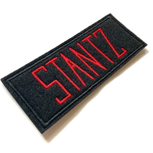 Ghostbusters Name Patch Custom Iron on Patch or Hook & Loop Name Tag ...