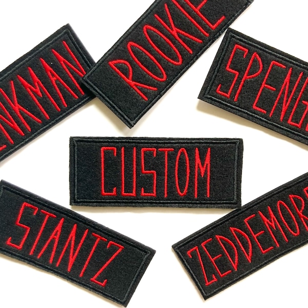 Name Tags for Shirts Velcro - Etsy