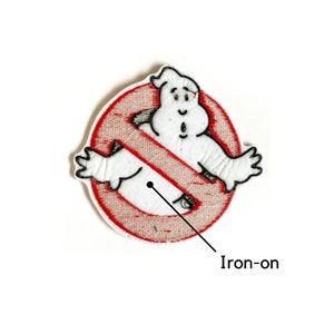 Ghostbusters Cartoon Logo Patch Embroidered Iron on Patch RGB Flight ...