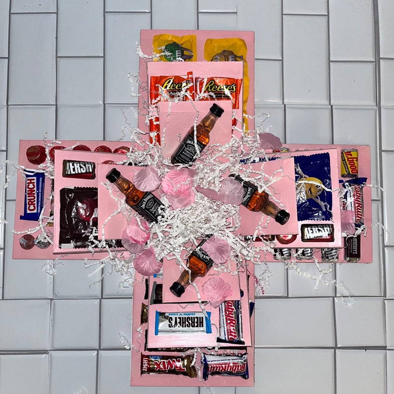 Custom Candy Explosion Gift Box (adult Box) - Halloween, Christmas ...