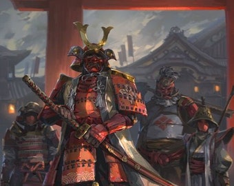 Tenjin Samurai Stl - Etsy