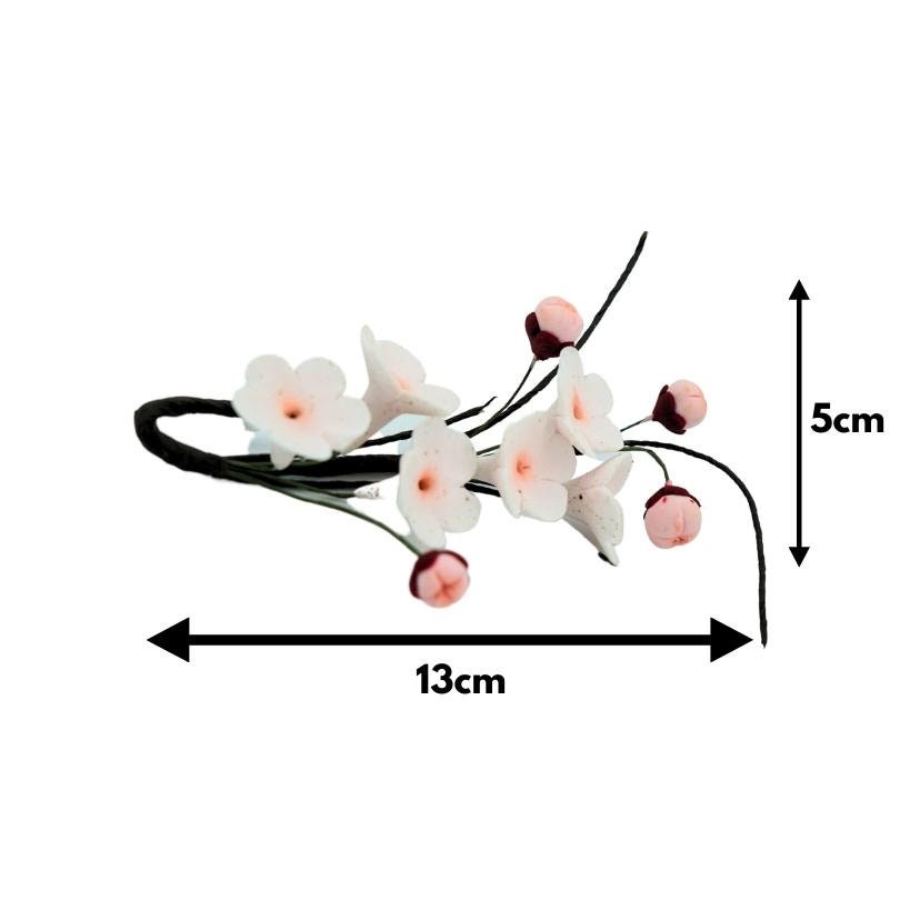 Cherry Flower Cake Topper in Pastillage Flower - Etsy
