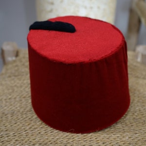 Turkish Ottoman Hat, Fez, Moroccan Tarbouche, Authentic Ottoman Turkish ...