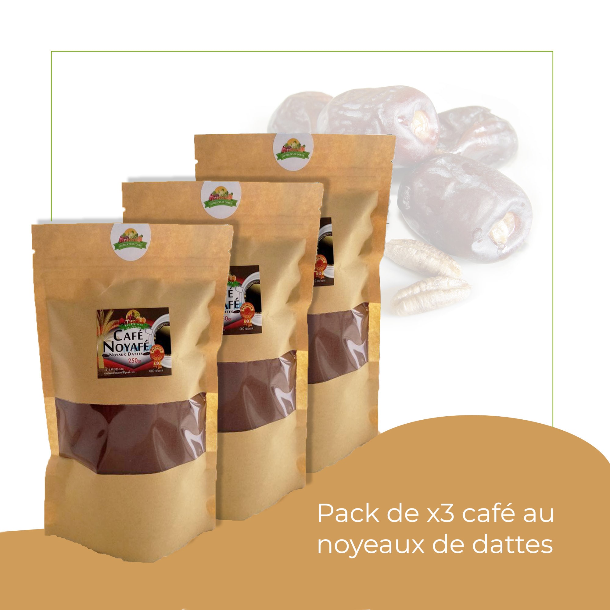 cheap for sale online Café Des Noyaux De Dattes x3, Tunisia Date Coffee ...