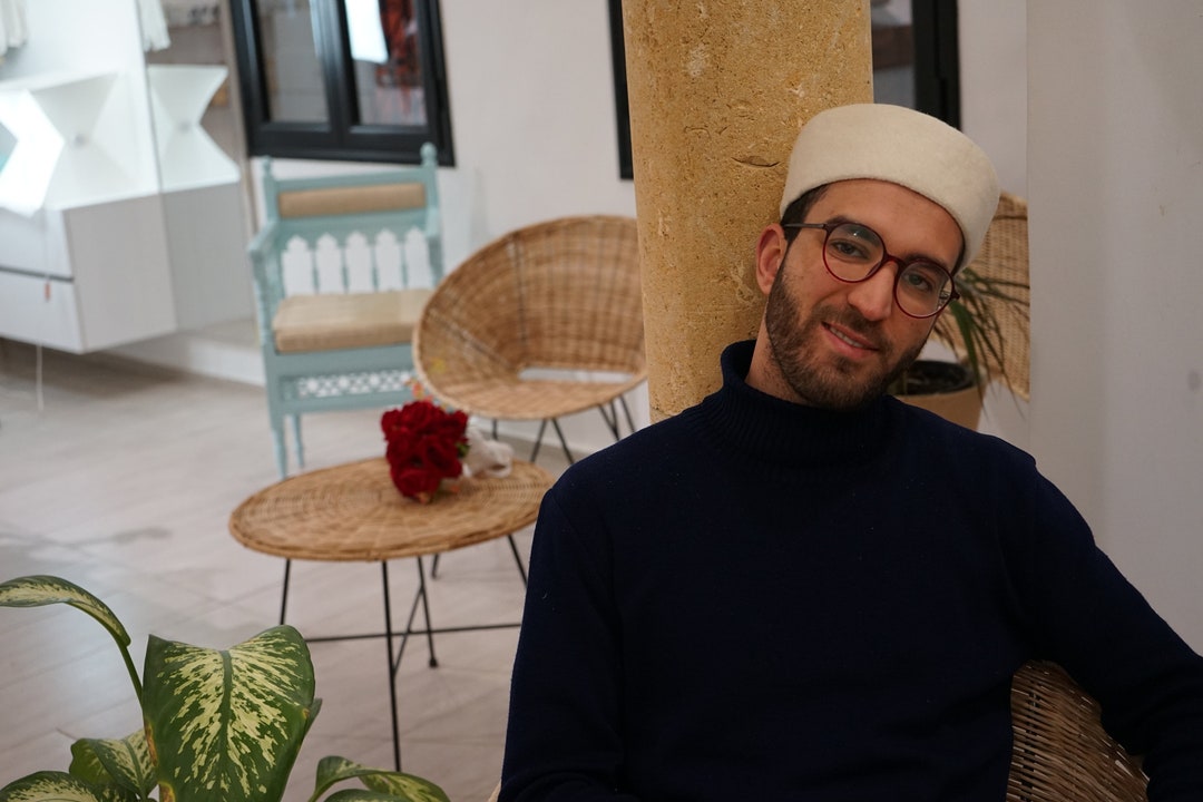 Tunisian White Wool Chechia, Handmade Chechia, Handmade Chachia, Muslim ...