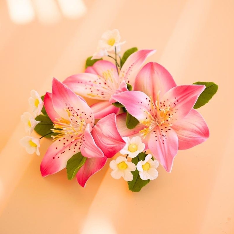 Flower Cake Topper - Etsy