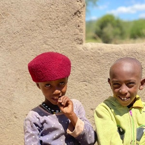 Tunisian Red Wool Chechia, Handmade Chechia, Handmade Chachia, Muslim ...