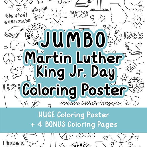 Martin Luther King Jr - Etsy