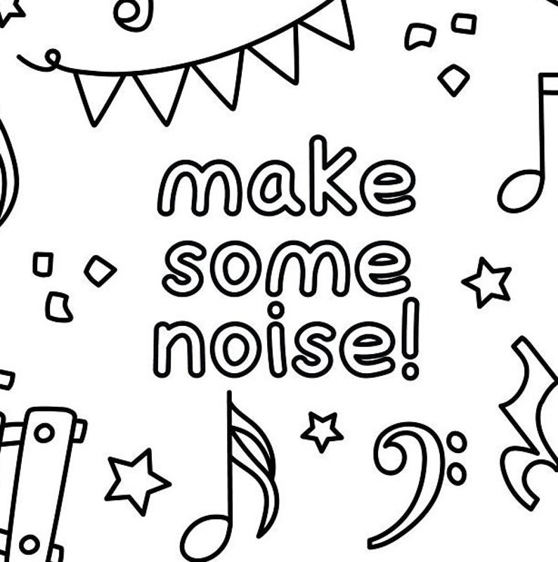 JUMBO Marching Band Coloring Poster Coloring Page Banner - Etsy