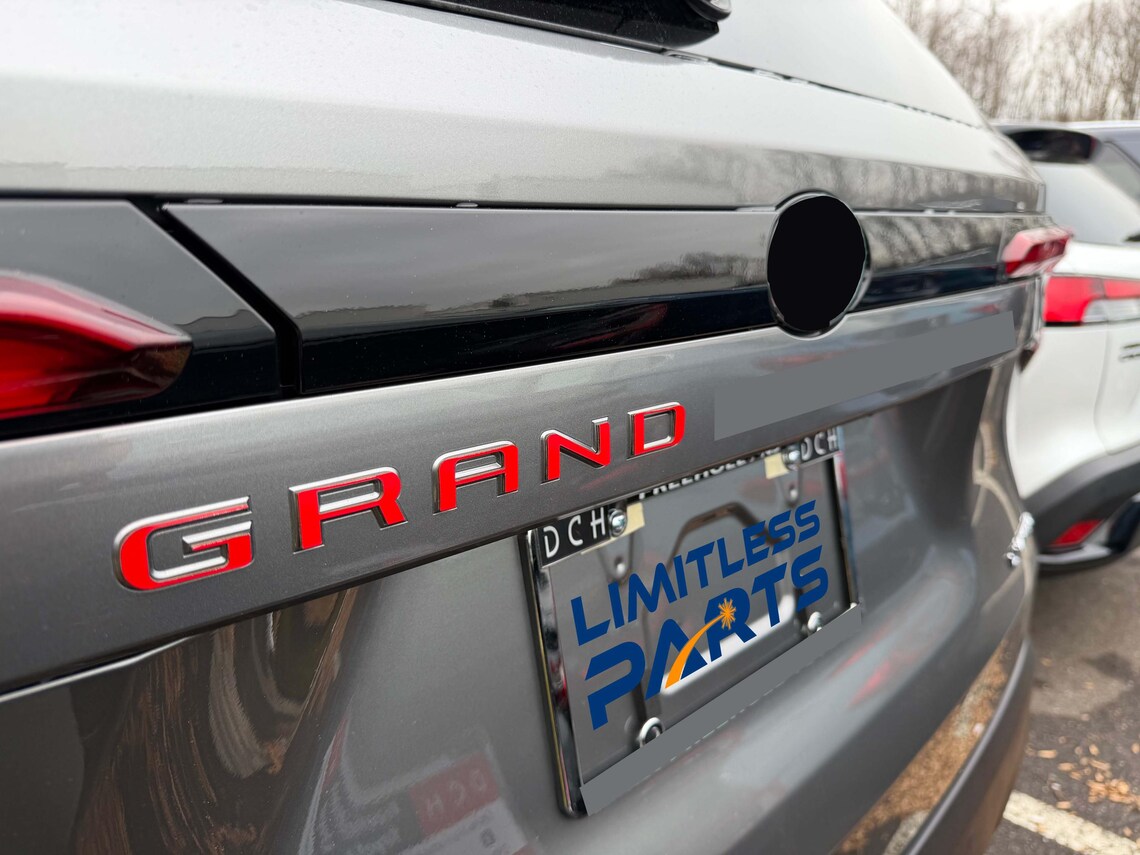 Rear Hatch Trunk Letter Overlay Compatible With 2024-2026 Grand ...