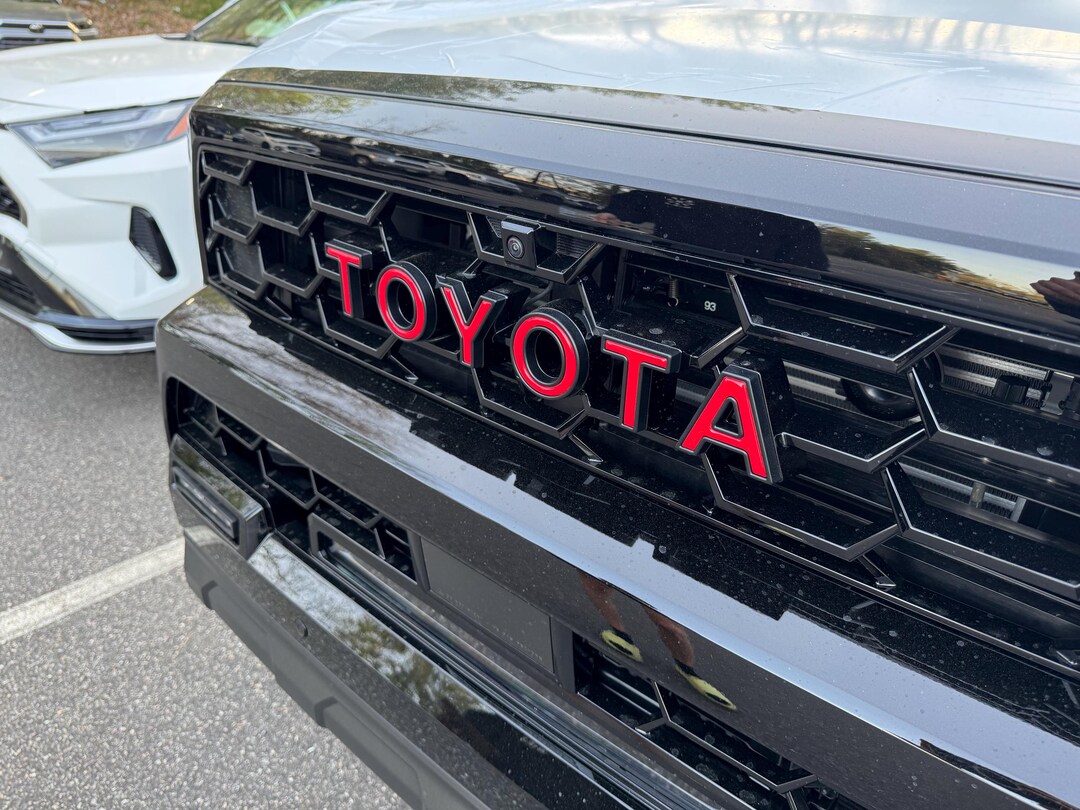 Front Grill Letter Inserts/overlay Compatible With 2025+ Toyota 4runner ...