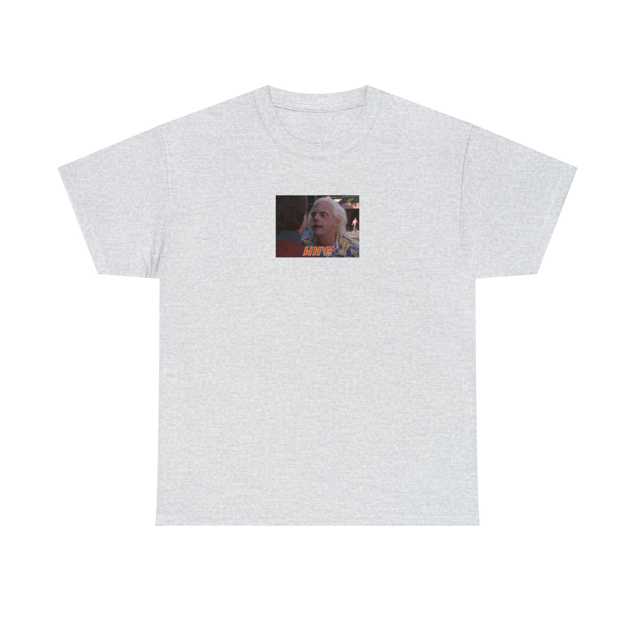 Why BTTF Doc Brown Meme Gif T Shirt - Etsy UK