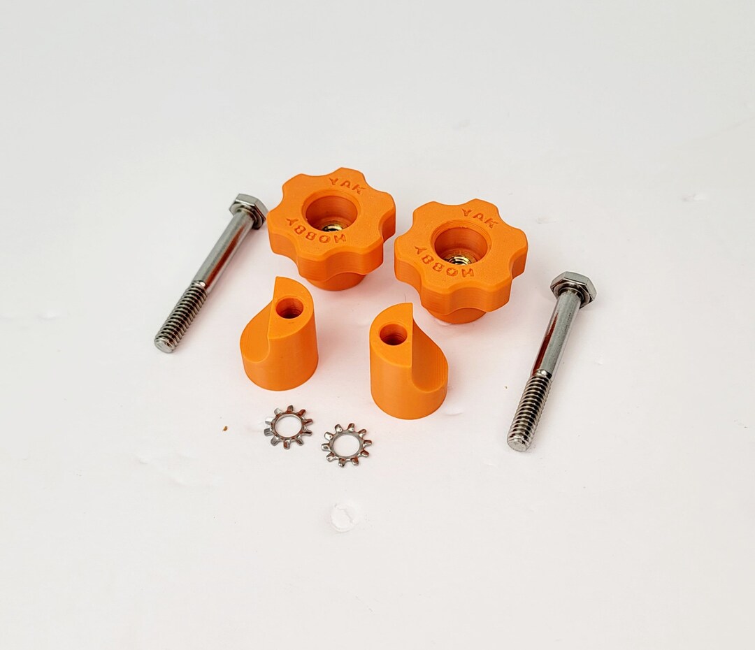 Old Town Sportsman PLD Cross Shaft Lock Knob Kits by YAK Hobby - Orange ...