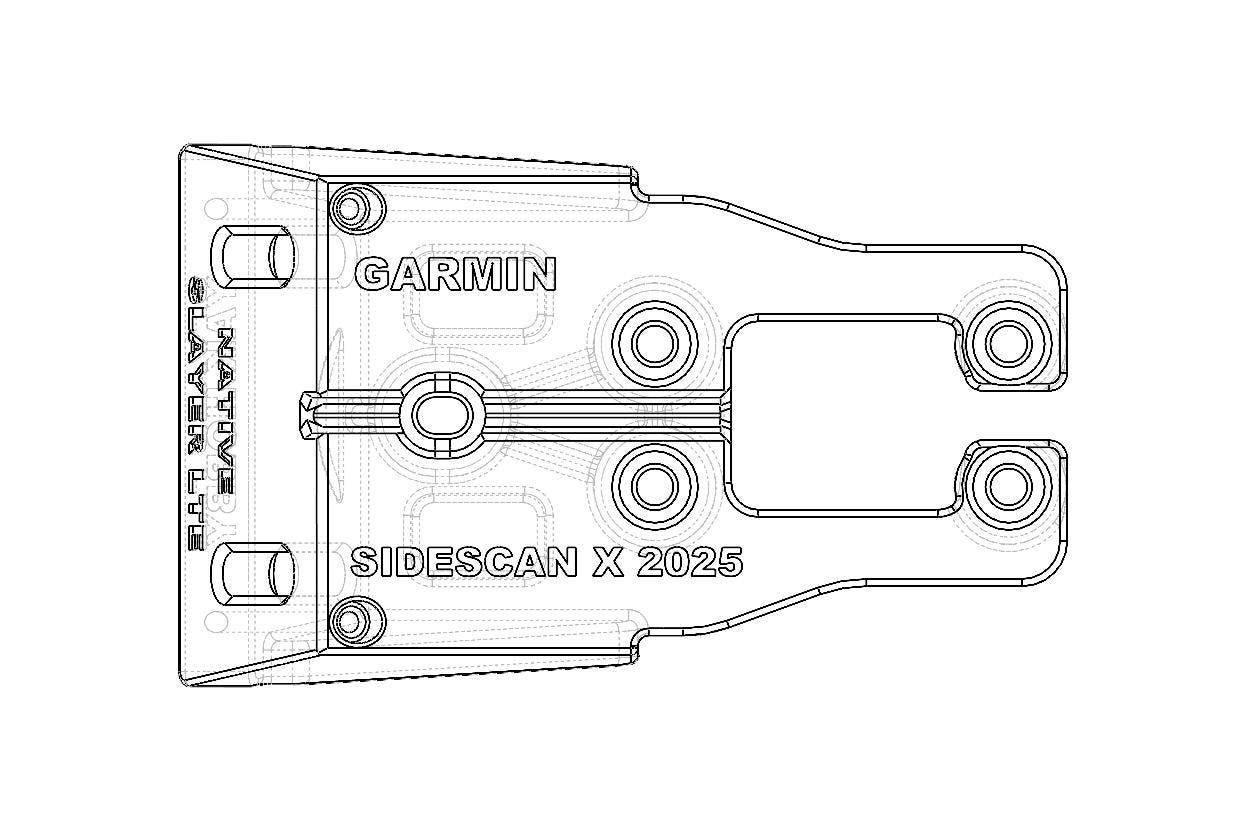 Native Slayer LTE Propel Garmin GT, VIVID Cv Hdx Sidescanx Transducer ...