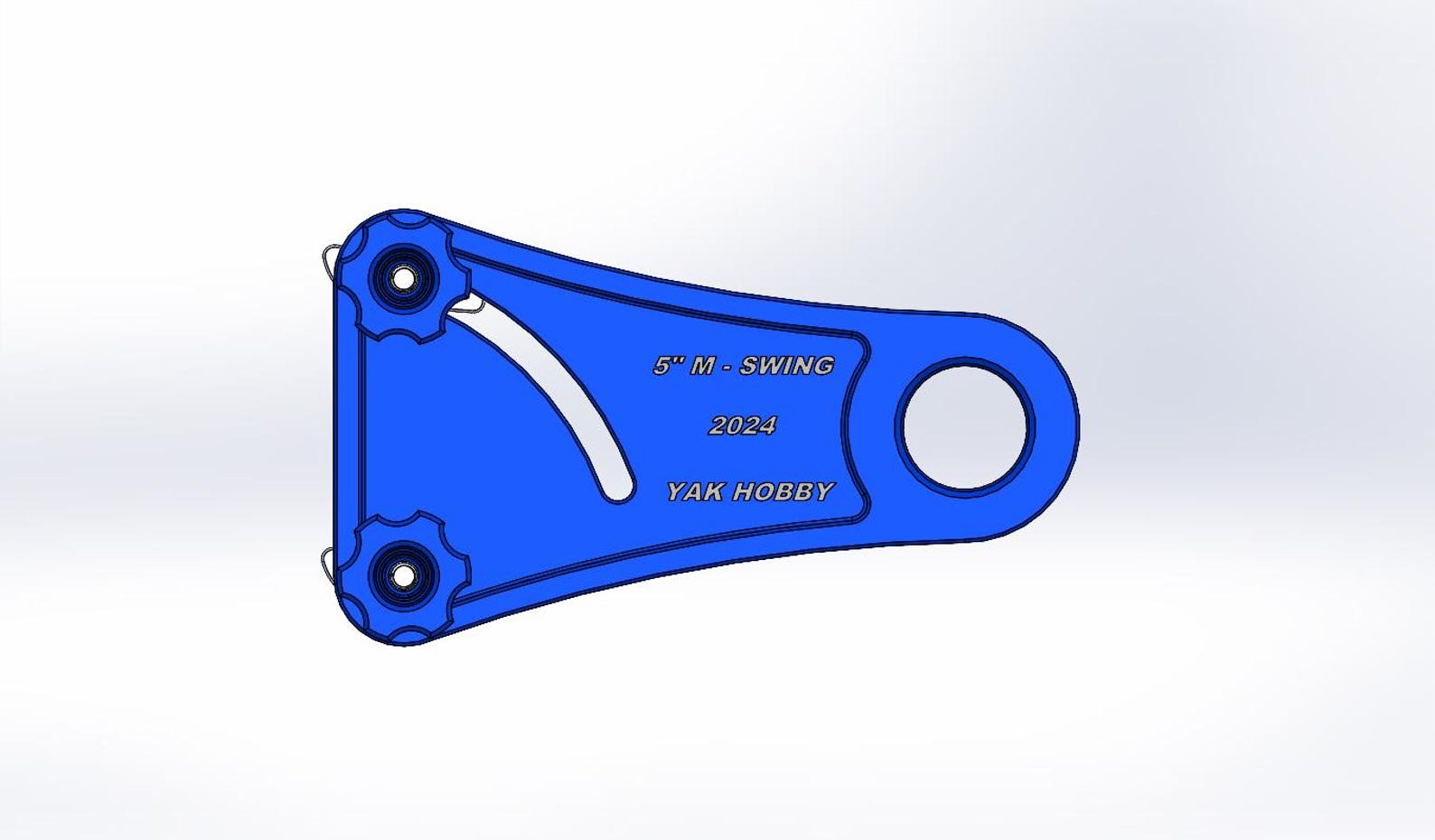 YAK Hobby 5" Low Profile Track Mount Retractable Shallow Water Anchor ...