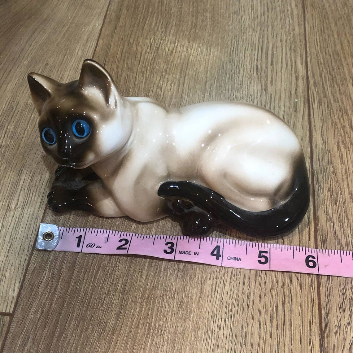 Enesco Vintage Siamese Cat Figurine Excellent Condition - Etsy