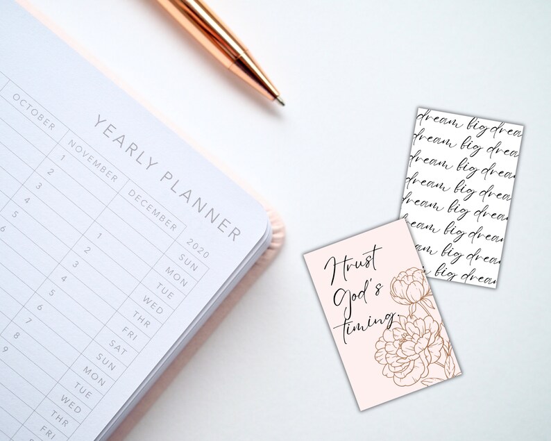 Printable Journal Cards Positive Quotes Affirmation Card Decor for ...