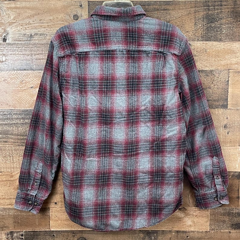 Bleached Stars Flannel Shirt / Distressed / Oversized / Shacket / Boho ...