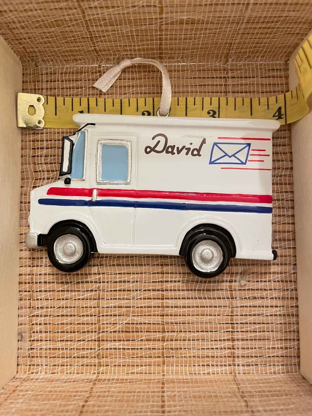 Postal Worker USPS Personalized Custom Christmas Ornament/ Mailman ...