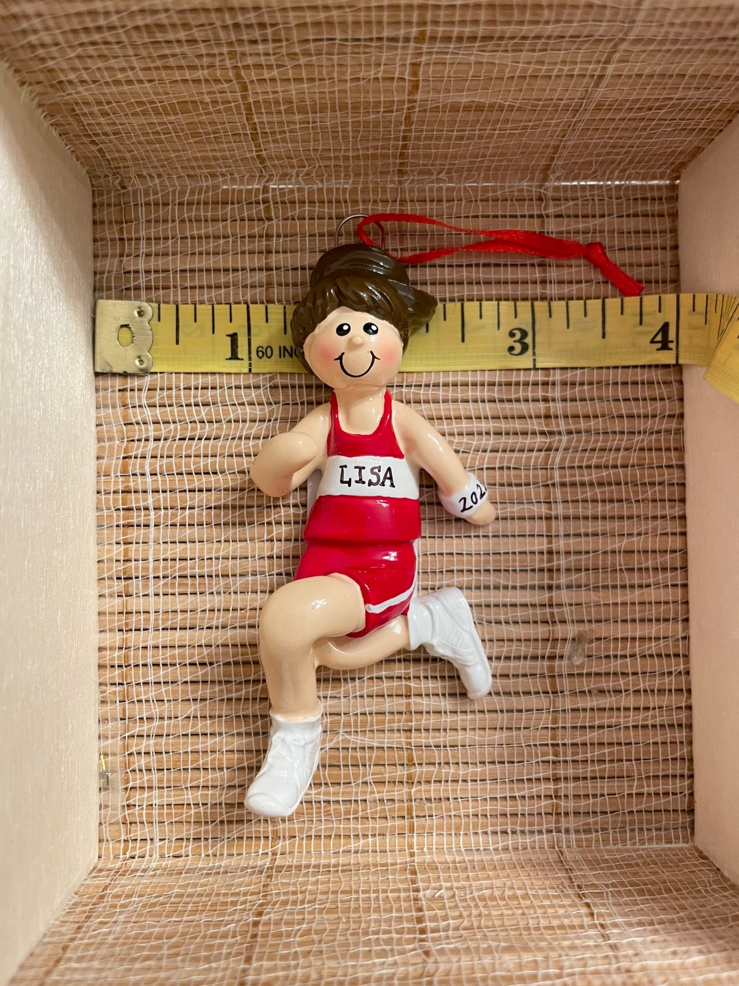 Runner Woman Personalized Custom Christmas Ornament/ Runner Girl ...