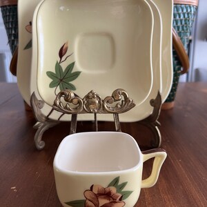 Vintage Weil Ware Yellow Rose Pottery - Etsy