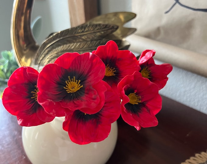 Real Touch Poppy Bundle - Etsy