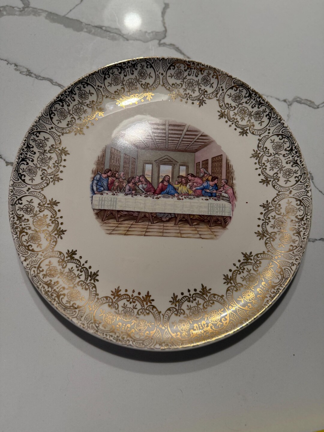 The Last Supper Collectible Plate - Etsy