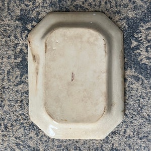 Vintage Ironstone Platter - Etsy