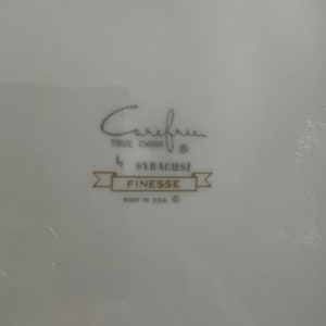 MCM Syracuse Dinner Plates, Set of 4 - Etsy