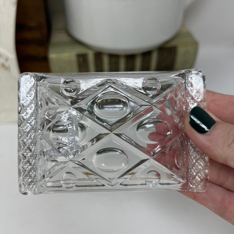Cut Glass Tray - Etsy