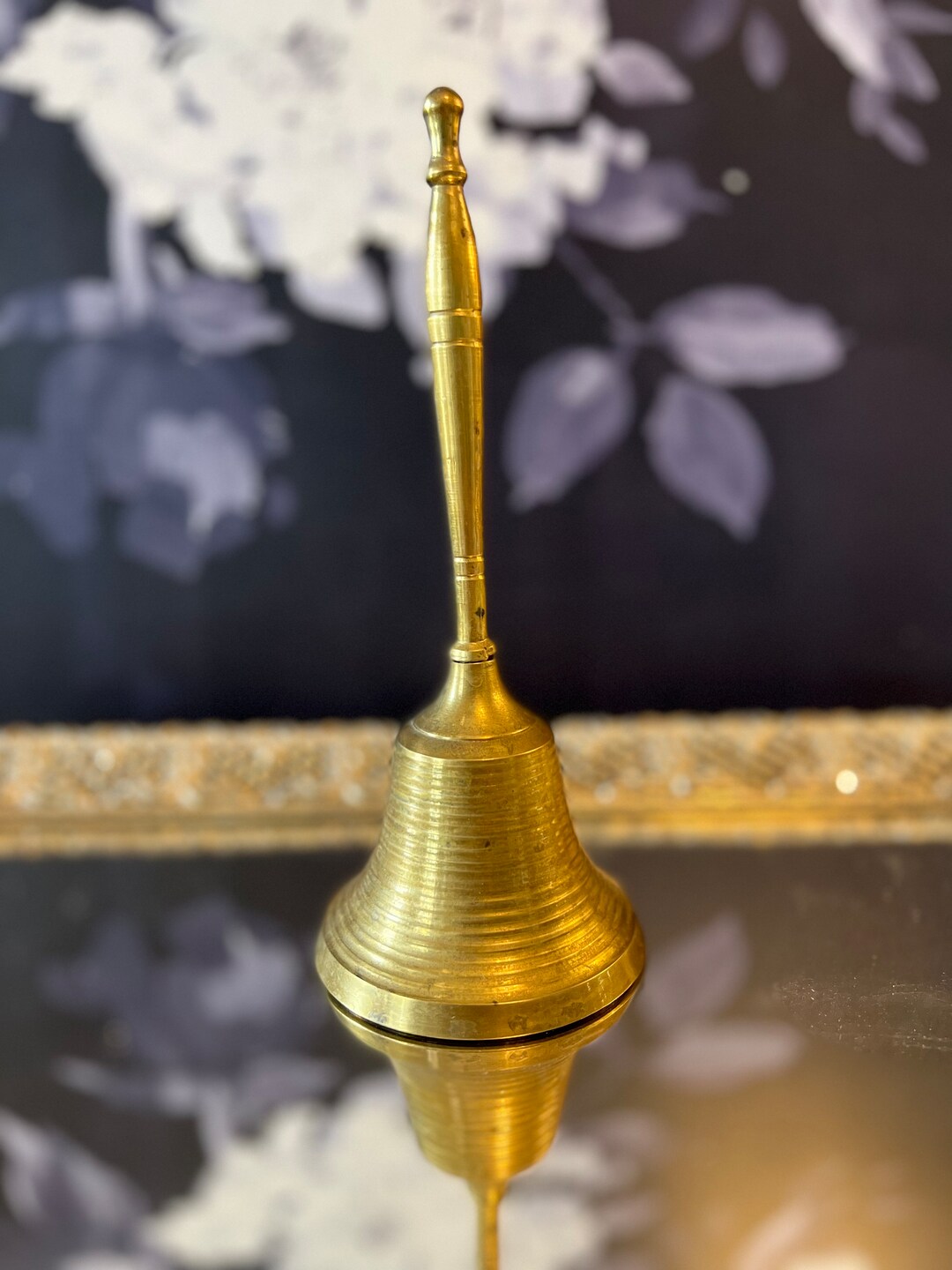 Vintage Brass Bell - Etsy