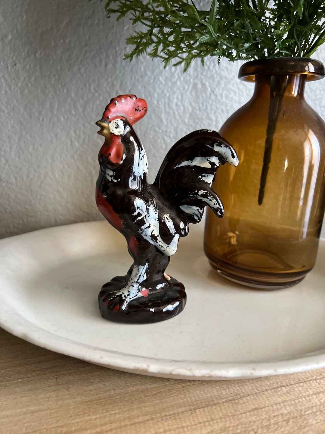 Vintage Rooster Japan - Etsy