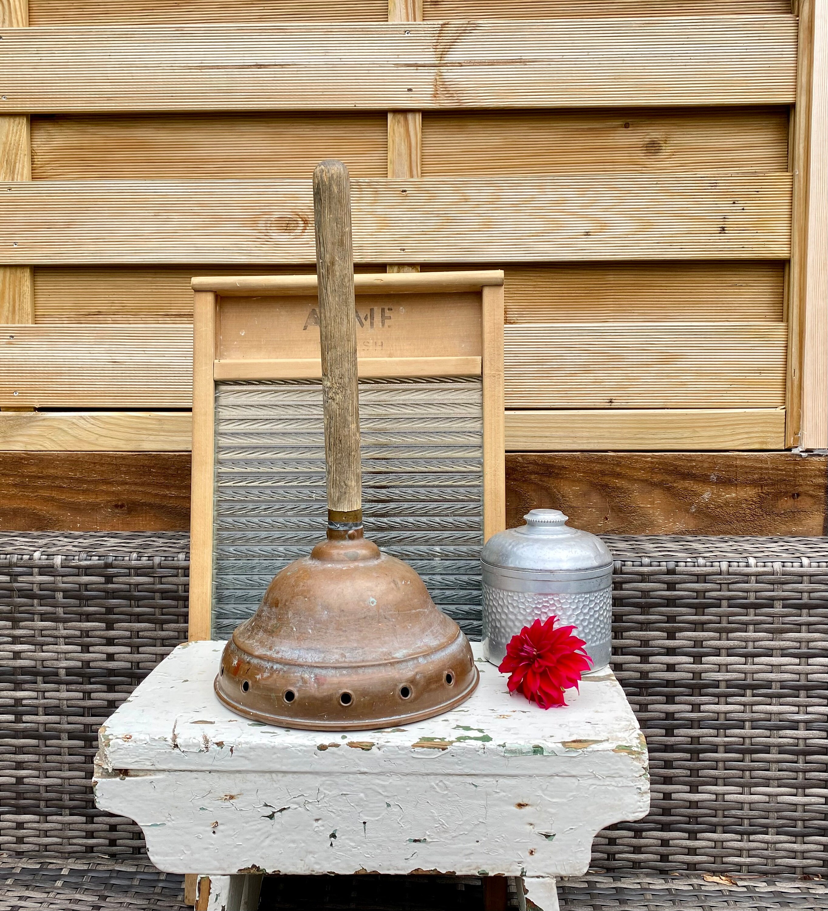 Antique Washing Dolly Vintage Laundry Agitator - Etsy