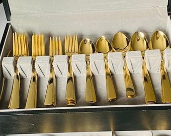 Reed Barton Gold Flatware - Etsy